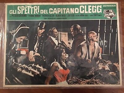 FOTOBUSTA GLI SPETTRI DEL CAPITANO CLEGG,Captain Scott 1962,Hammer film ...