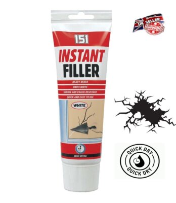 151 All Purpose Grout Instant Filler Tube Ready Mix Plaster Brick Crak ...