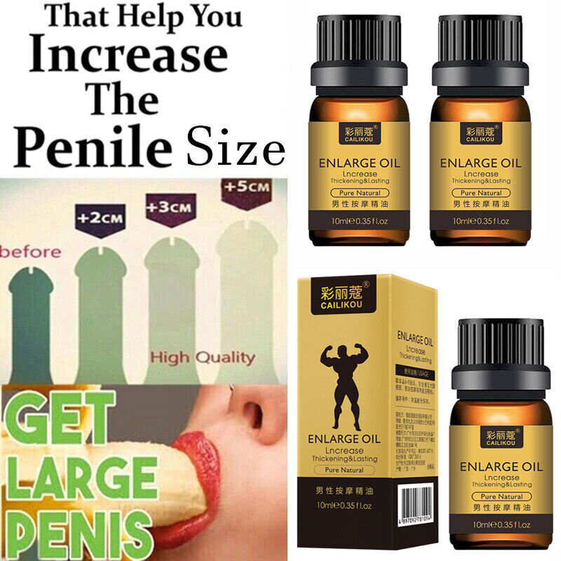 100% Natural Penis Enlarger & Penis Growth Oil Faster Enhancement ...