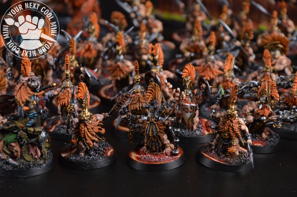 CUSTOM ORDERS, Warhammer AoS, Fyreslayers Army pro painted | eBay