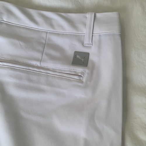 Puma Golf Shorts Men's 42x10 White Puma SE Way 1 Stretch Grip Waist ...