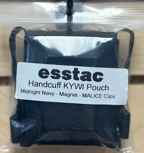 Esstac Magnet Handcuff KYWI Pouch W/ Malice Clips Midnight Navy | eBay