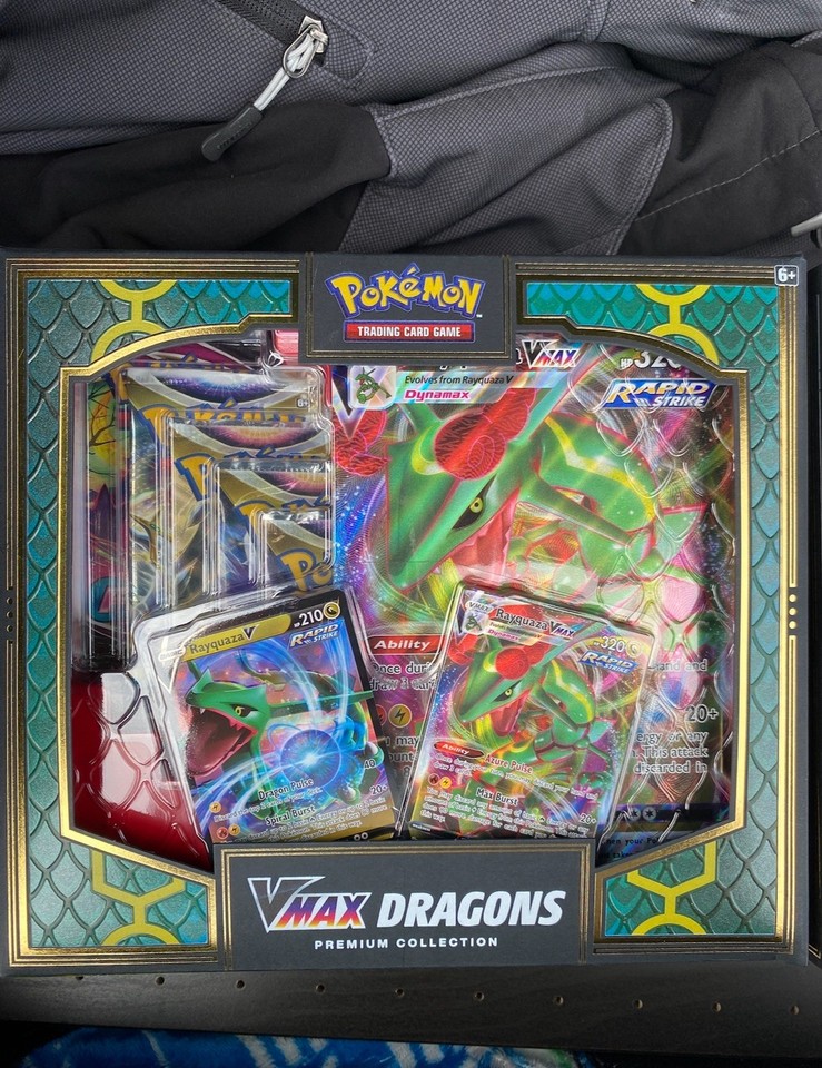 Pokémon TCG VMAX Dragons Premium Collection Box x2 | eBay UK