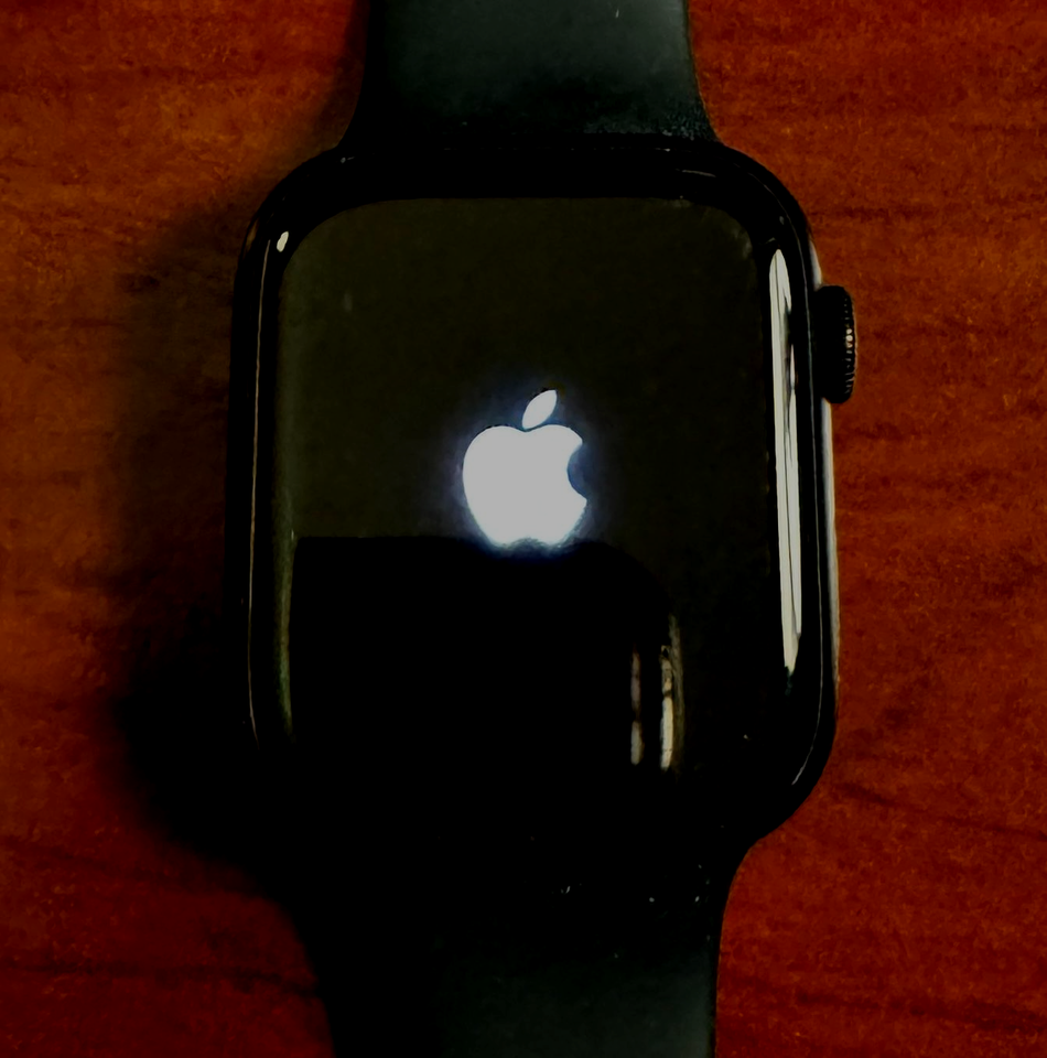 Apple Watch Series 8 45mm Midnight Aluminum Case with Sport Band, M/L ...