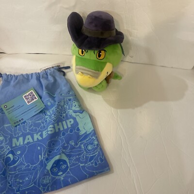 BROK the InvestiGator Plush Indie Game Steam COWCAT BEMU Makeship Only ...