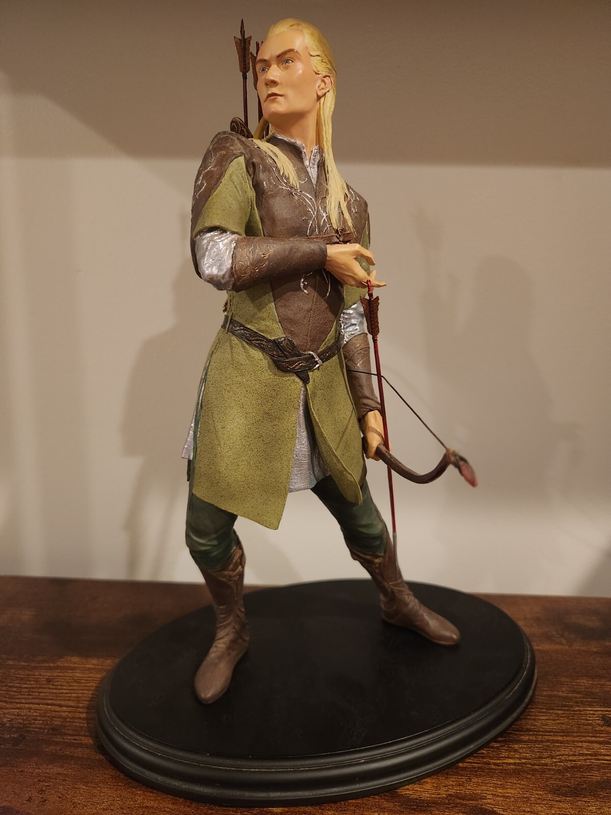 Lord of the Rings 'Legolas Greenleaf' Sideshow Weta Polystone Statue 1/ ...