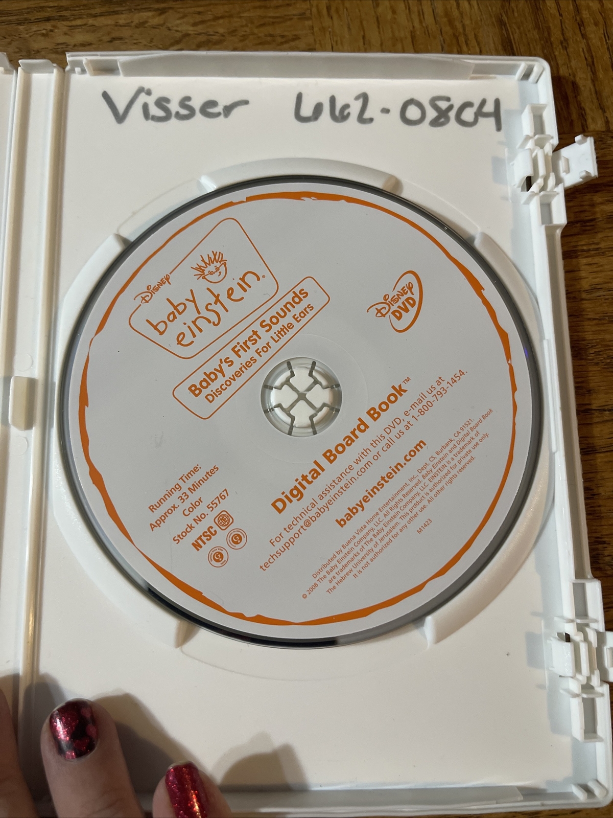 Baby Einstein Babys First Sounds DVD 786936748062| eBay