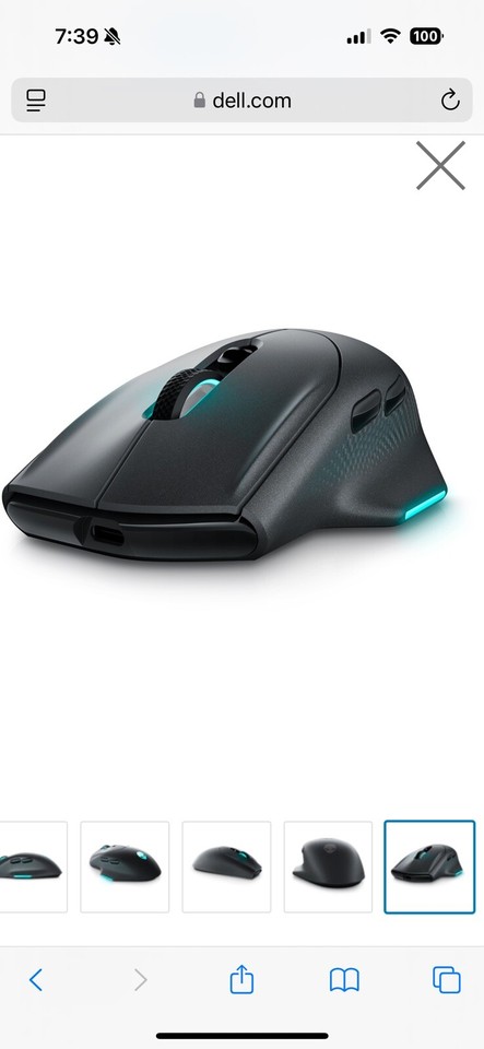 Alienware Gaming Keyboard & Mouse Bundle - AW420K & AW620M New Sealed ...