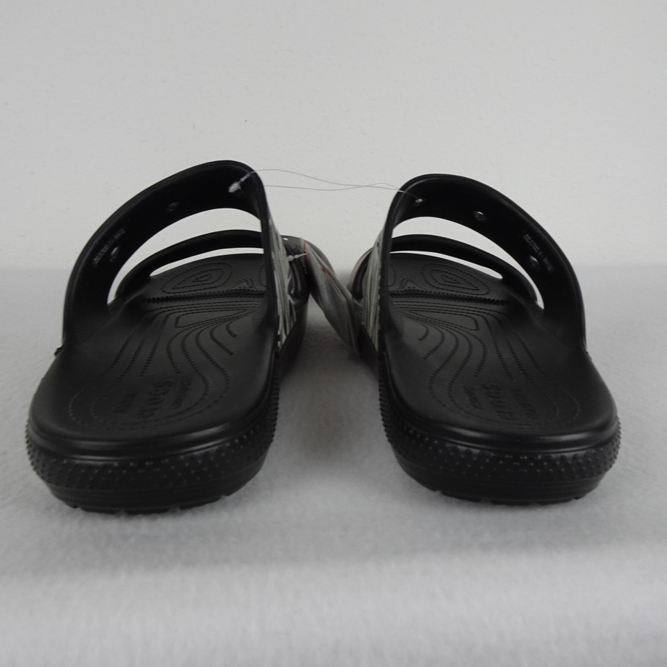 Crocs Animal Print Slides Men's Size 15 US Double Strap Sandals | eBay