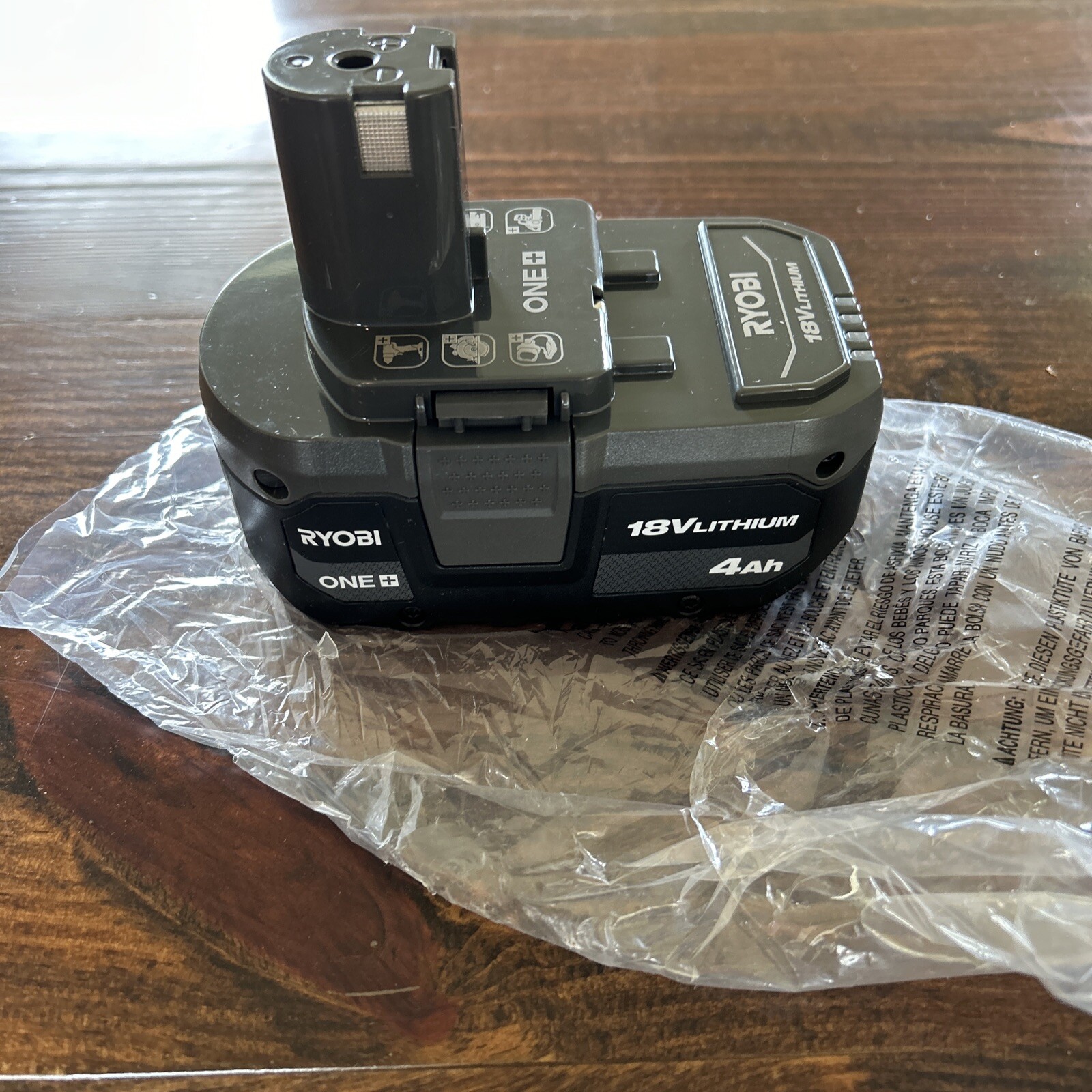 Ryobi PBP005 18V ONE+ 4.0 Ah Battery - Black 33287195121 | eBay