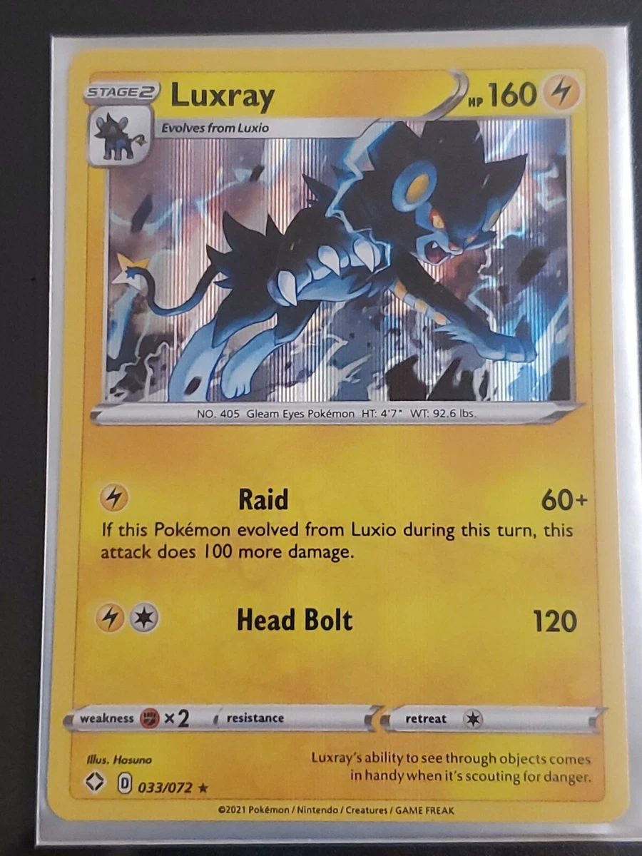 Shiny Luxray Card