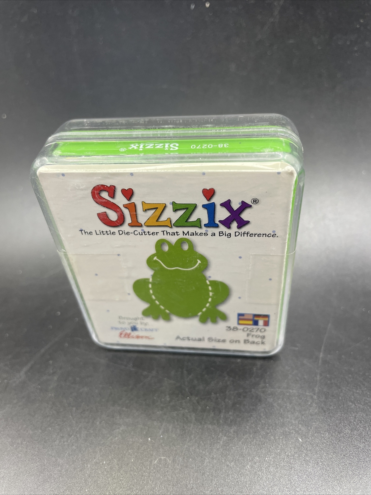 Sizzix Originals Frog 38-0270 Original Small Green Die Amphibian for ...