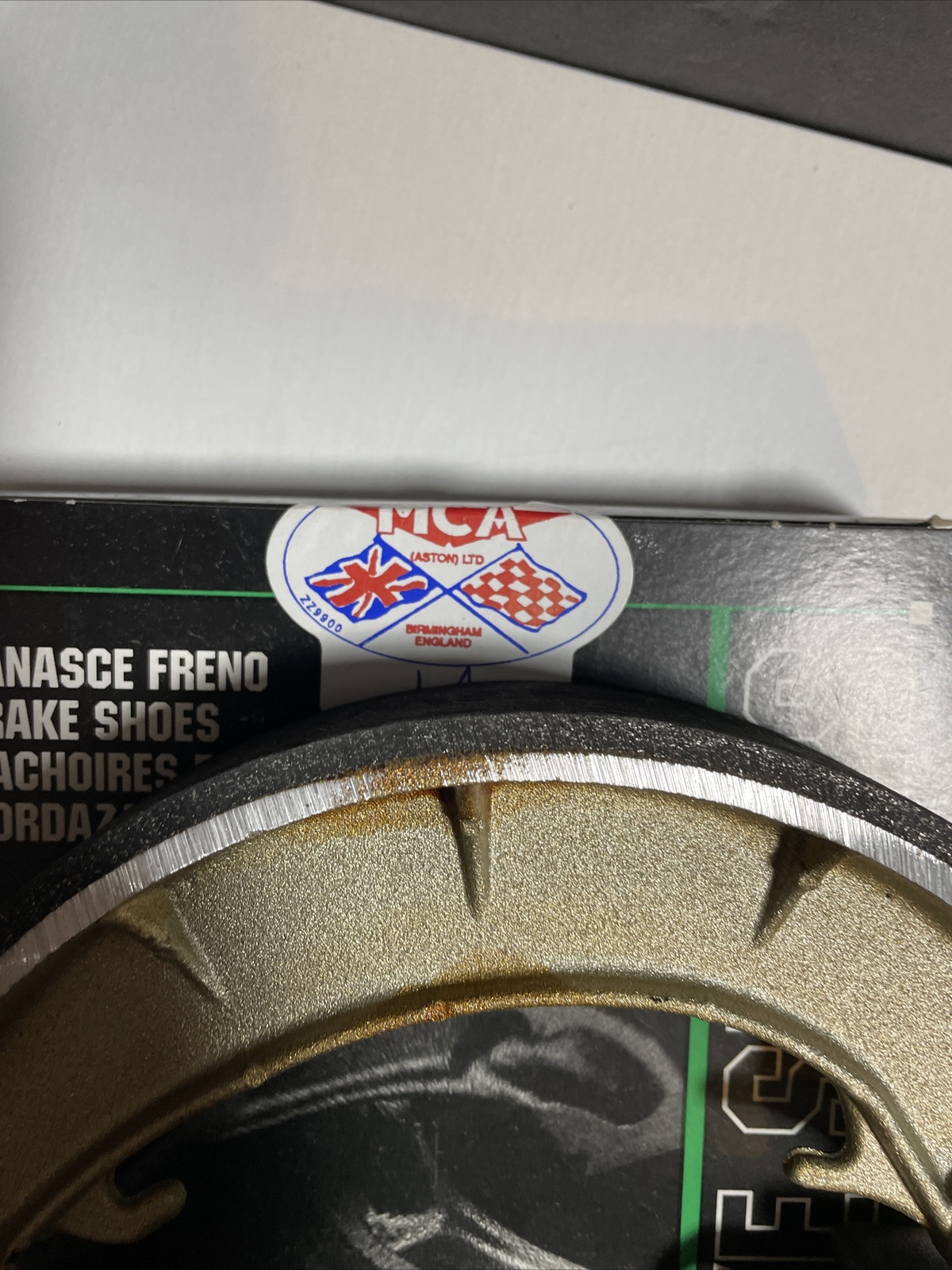 NORTON Commando 06-0006 Front Brake Twin Leading Shoes Set 1968 - 1972 ...