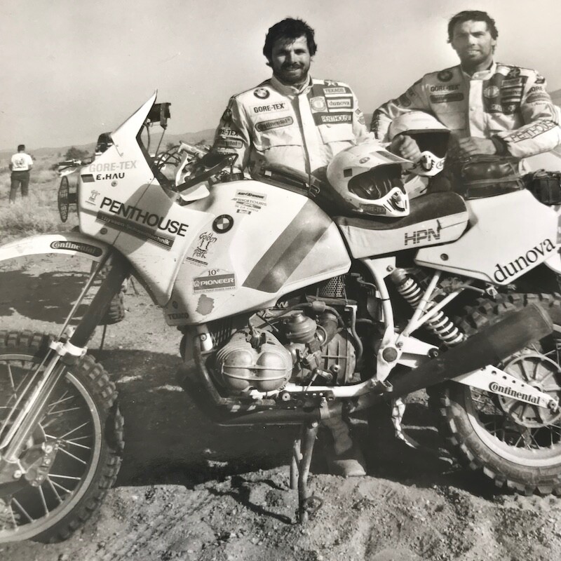 BMW R80 G/S Paris-Dakar Press Photo - 1988 R80 GS G/S Eddy Hau HPN ...