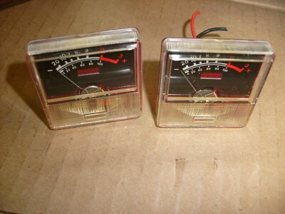 Vintage Sony TC-440 Reel To Reel 2 Original Meter Meters | eBay