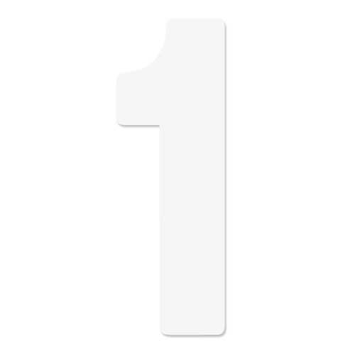 FACTORY EFFEX 895242 FX 2015 NUMBERS PRO 7" WHITE 1 | eBay