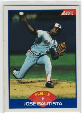 Jose Bautista Rookie Card