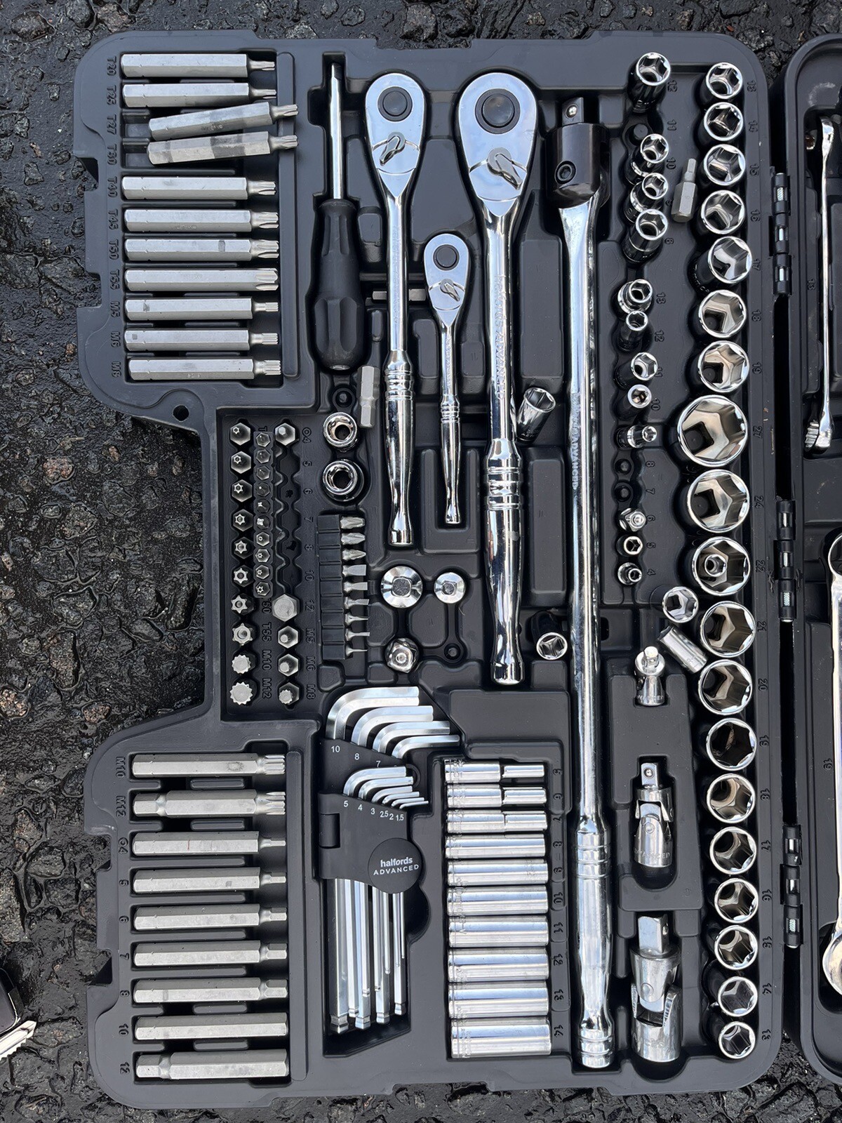 Halfords Advanced 150 Pc Socket & Spanner Tool Set, Fantastic Condition ...