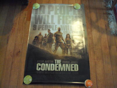 The Condemned Movie Poster 40 X 27 Lions Movies NM ID:45036 | eBay
