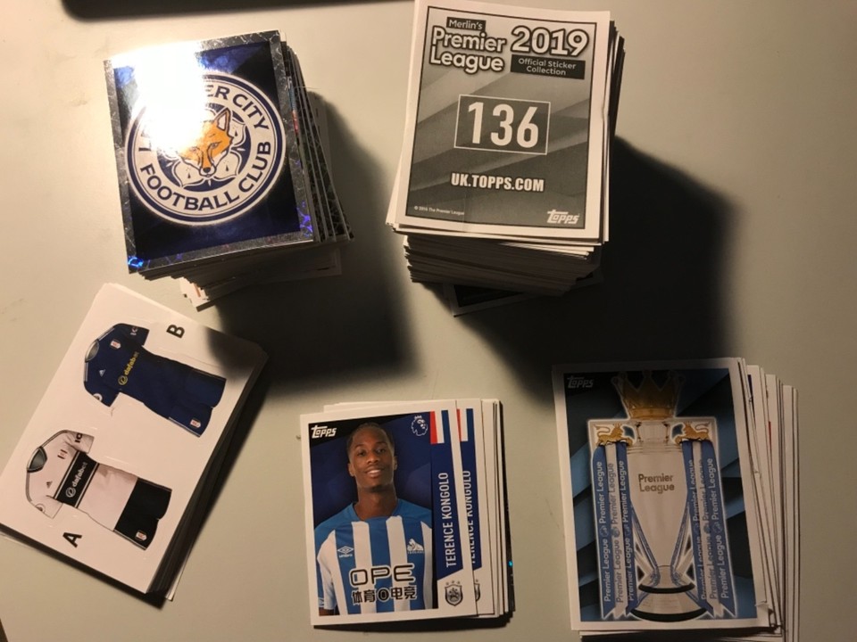 MERLIN/TOPPS 2019 Stickers. Complete your album, various quantities ...