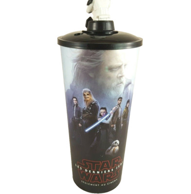 Star Wars The Last Jedi Plastic Theater Cup Stormtrooper Topper 44oz | eBay