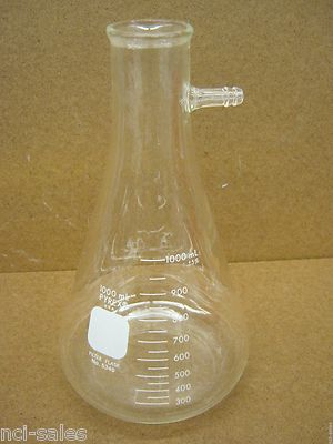 PYREX No. 5340 FILTER FLASK 1000ml W/GRADUATIONS | eBay