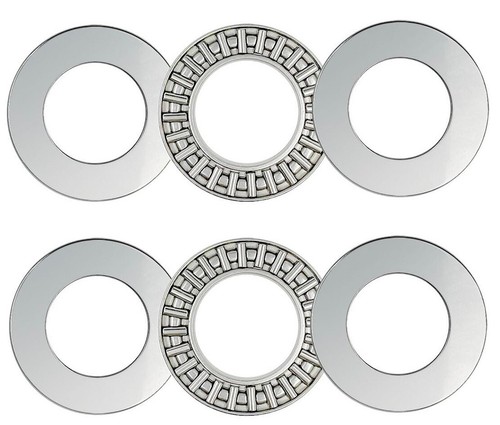 Mower Steering Spindle Needle Bearing Kit: Bearings & Washers for 3/4 ...