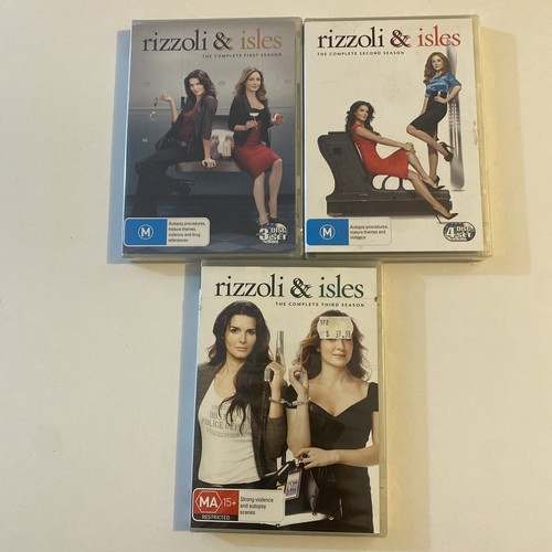 Rizzoli & Isles Complete Season 1 2 & 3 Dvd Tv Series Region 4 Brand ...