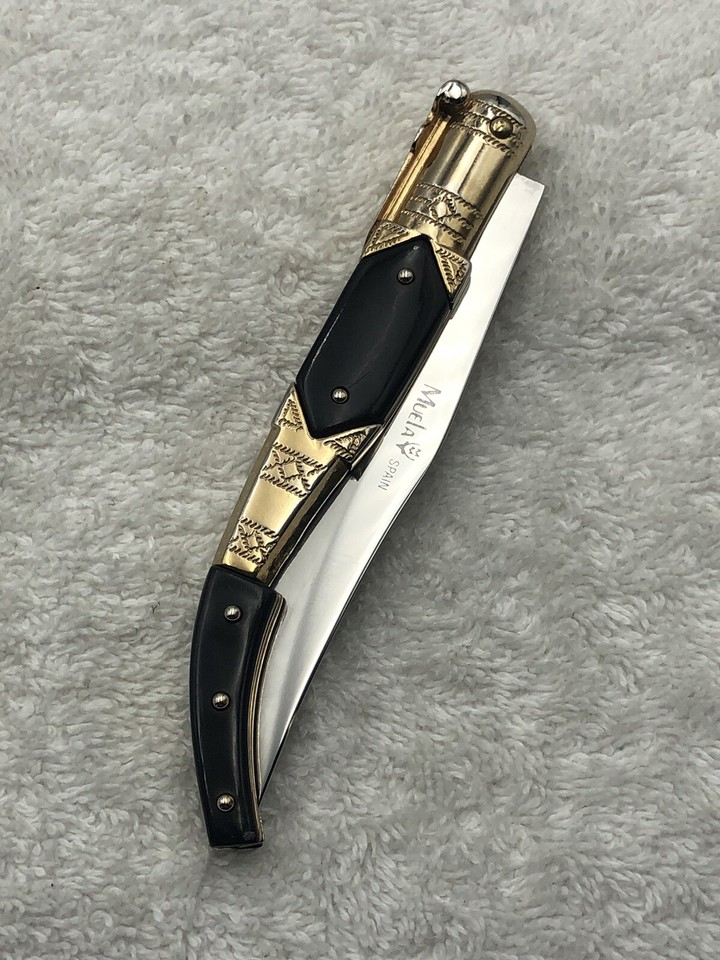 Vintage Muela 19003 Fury 1 Blade Toothpick Style Knife Made In Spain | eBay