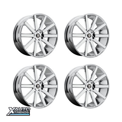 Dub S120 Shot Calla Chrome Plated 26X10 6X139.7 20mm (Set of 4) | eBay