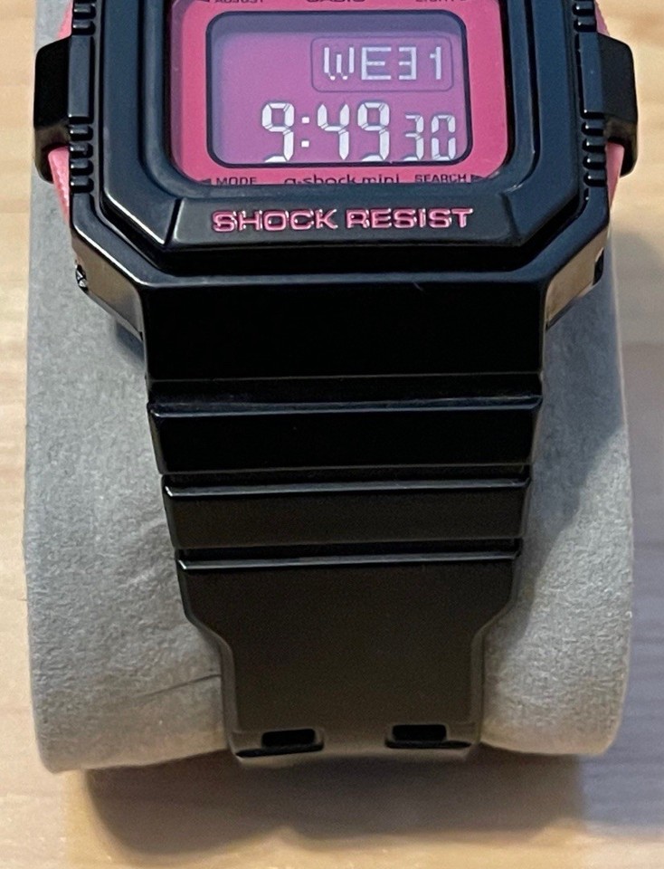 CASIO GMN-550-1BJR G-SHOCK Limited Edition Watch Black/Pink Pristine ...