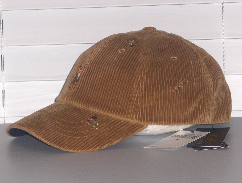 POLO RALPH LAUREN Men's Pony Corduroy Mallard Duck Baseball Ball Cap ...