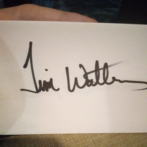 Jim Watt Signed 3x5 Index Card St Louis Blues Hockey | eBay