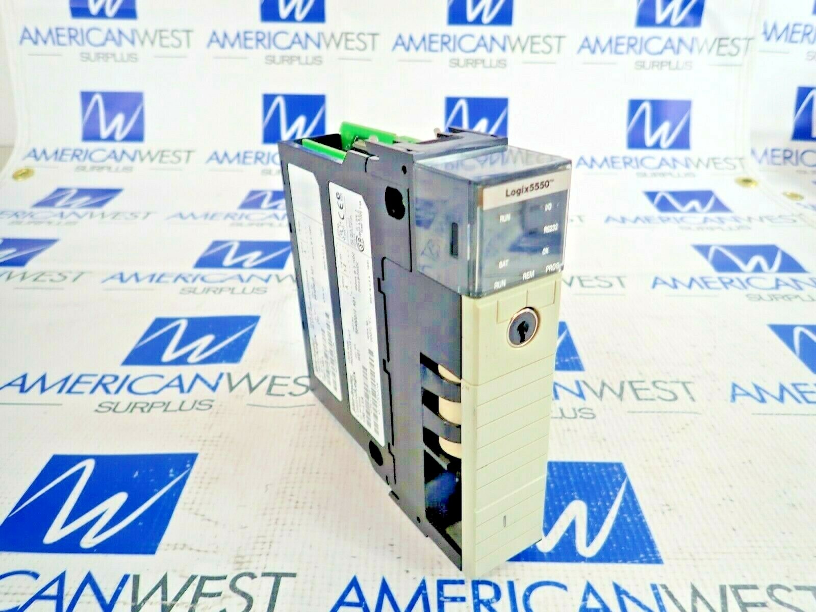 ALLEN BRADLEY 1756-L1/A LOGIC 5550 PROCESSOR UNIT 1756-M2/A 1M BYTE ...