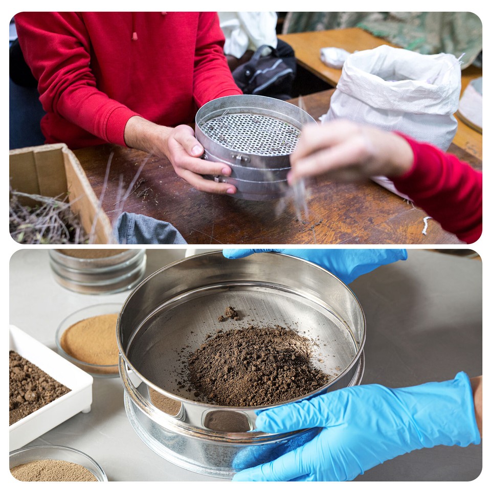 200 Mesh Lab Sieve 8" Diameter Test Sieve 304 Stainless Steel Wire 0 ...