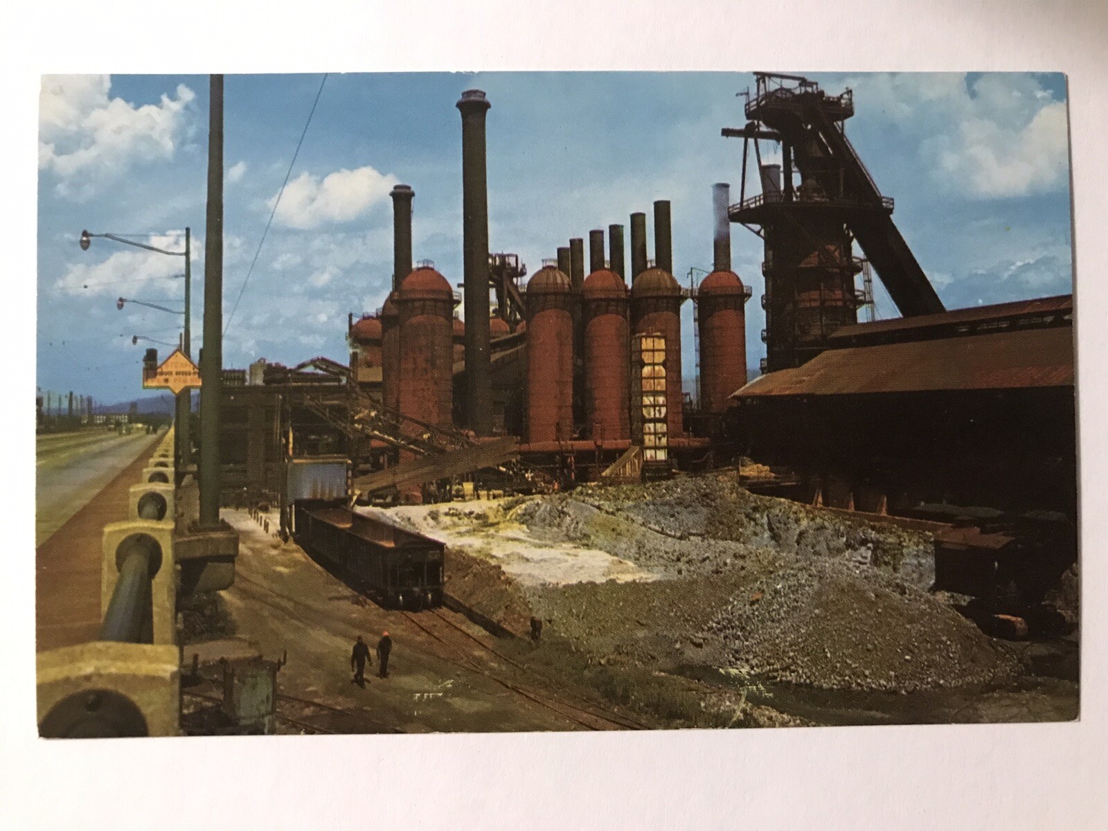 Steel Mills at Birmingham Alabama Color View Gram Postcard | eBay
