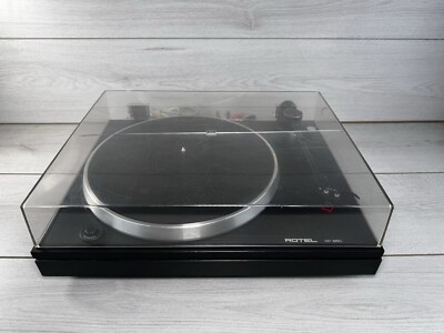 ROTEL RP-850 REAR VINTAGE HI-FI STEREO TURNTABLE SINGLE BELT DRIVE ...