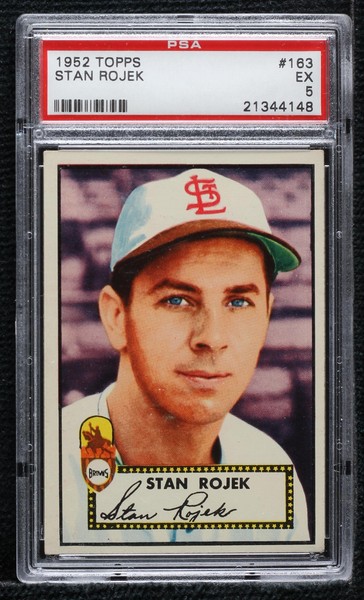 1952 Topps - Gray Back #163 Stan Rojek for sale online | eBay