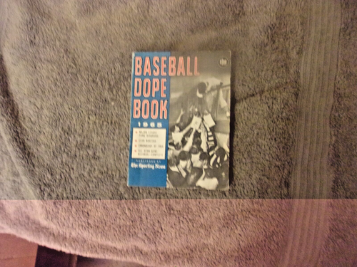 1965 THE SPORTING NEWS BASEBALL DOPE BOOK LOS ANGELES DODGERS SANDY ...