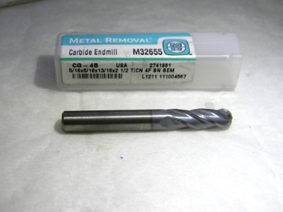 End Mills - Metal Removal