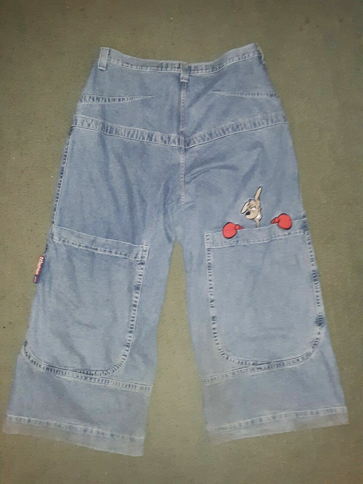 Jnco Kangaroo Jeans 40x32 Wide Leg 34 Inch Leg Openings Old School 90s ...