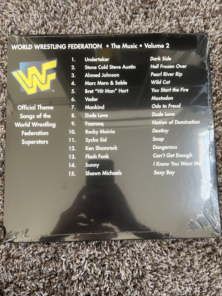 WWF - THE MUSIC VOLUME 2 - GOLD Limited Edition Vinyl LP - Ships today ...