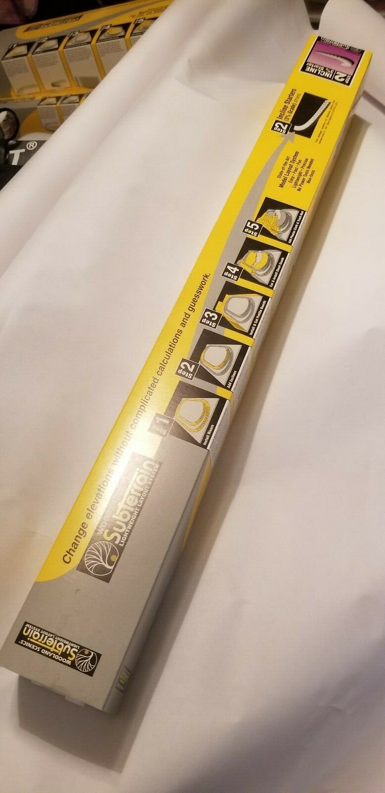 Woodland Scenics ST1415 3% Incline Starters (6) Foam, Up 3/4" in 24 ...