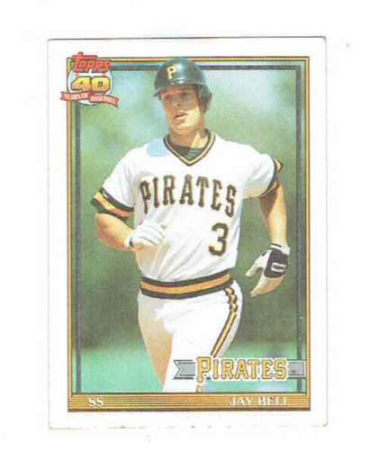 Jay Bell Pirates SS #293 Topps 1991 Baseball Card | eBay