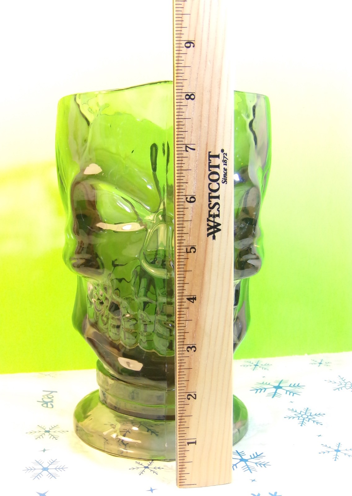 New Clear Plastic Skull Drink Pitcher Gift Collectible | eBay