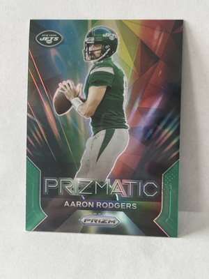 2023 Panini Prizm Aaron Rodgers No. 8 Prismatic Insert New York Jets | eBay