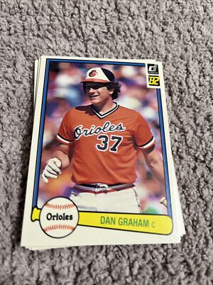 1982 Donruss 455 Dan Graham Baltimore Orioles Baseball | eBay