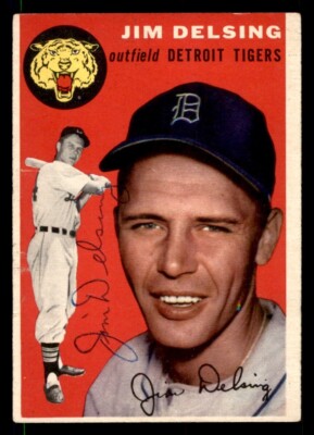 1954 Topps Baseball #111 Jim Delsing Signed Autograph (no COA) | eBay