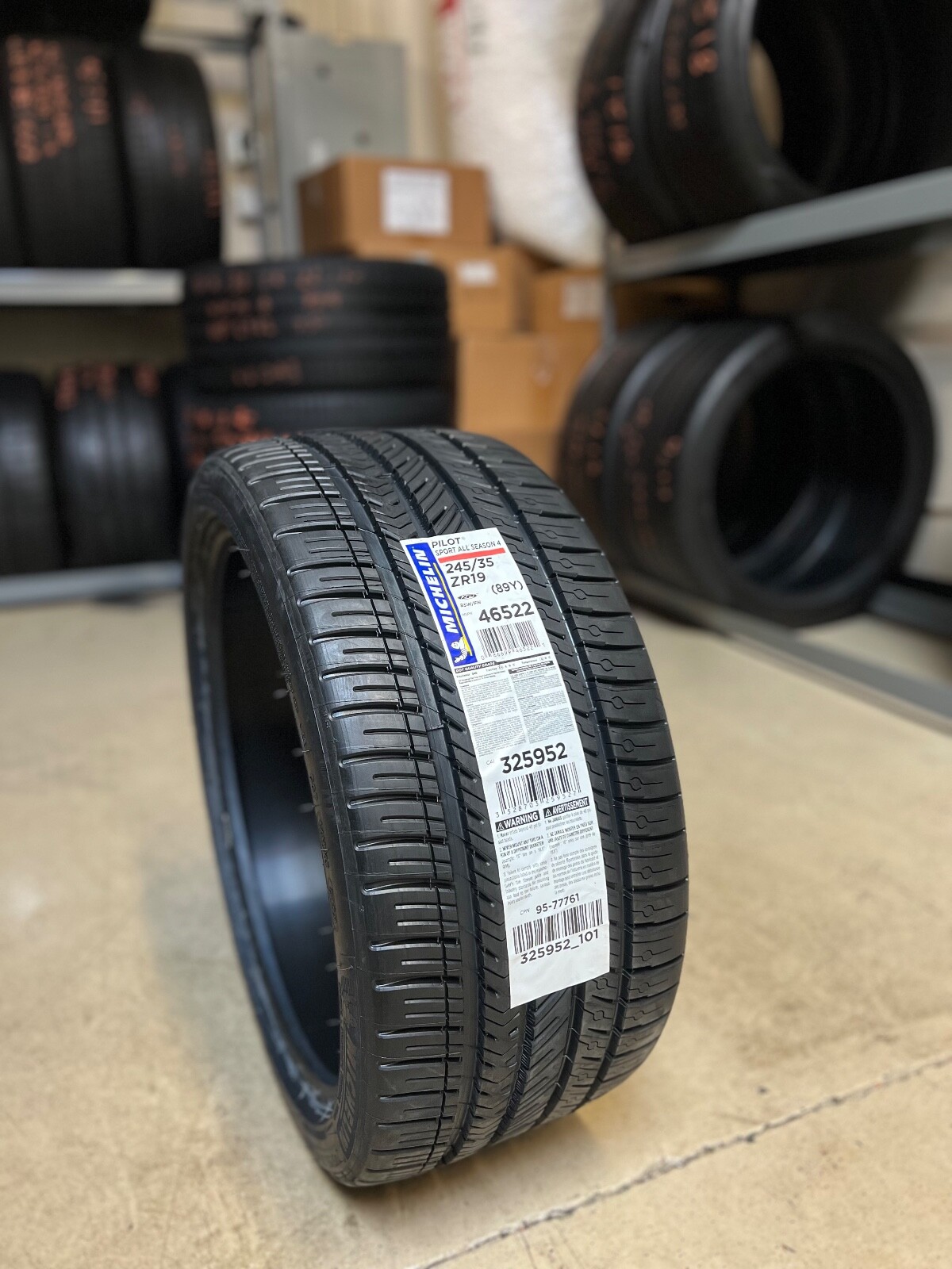 1 - NEW RFT 245/35ZR19 89Y Michelin Pilot Sport All Season 4 ZP ...