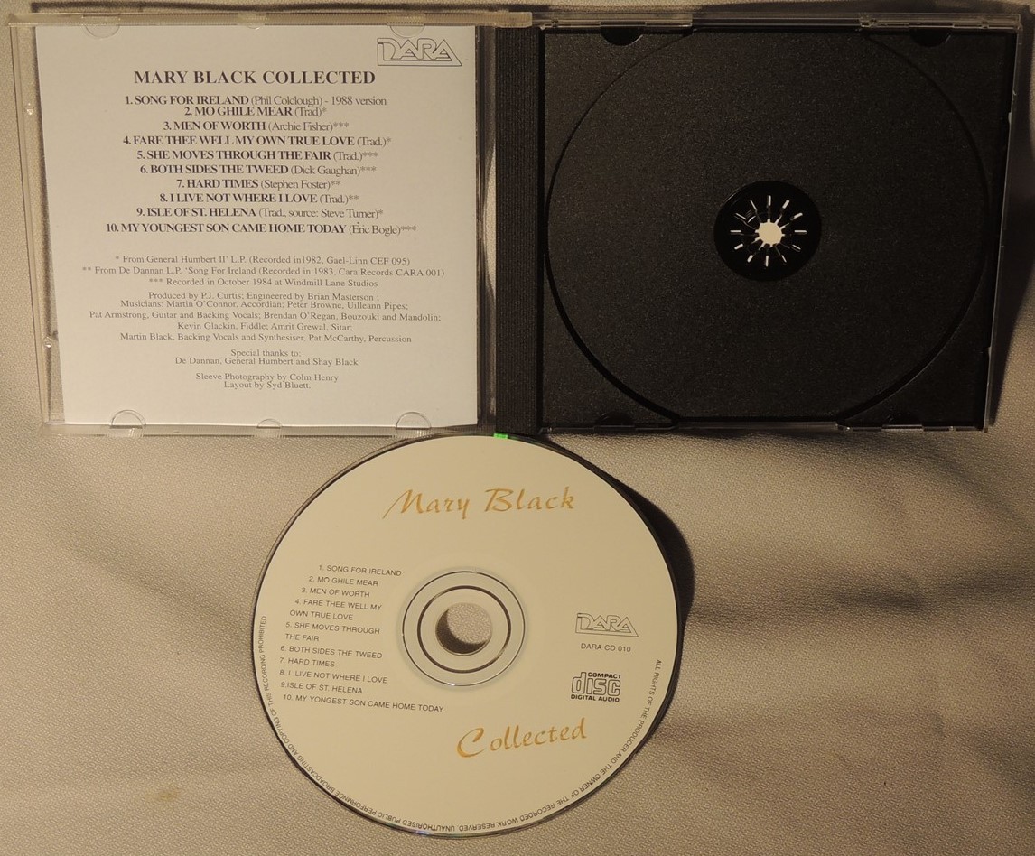 CD MARY BLACK Collected ORIGINAL IRELAND IMPORT DARA CD010 MINT | eBay